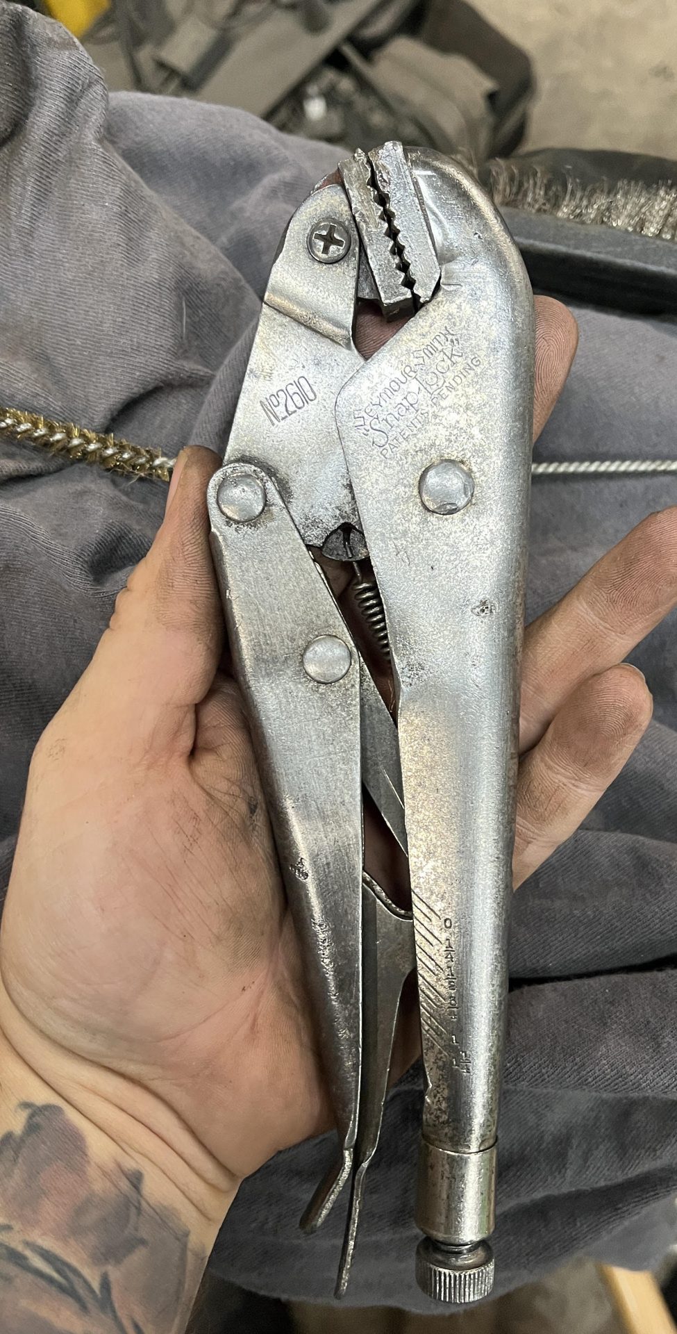 Bonney 1610 Locking Pliers - Garage Hobbyist